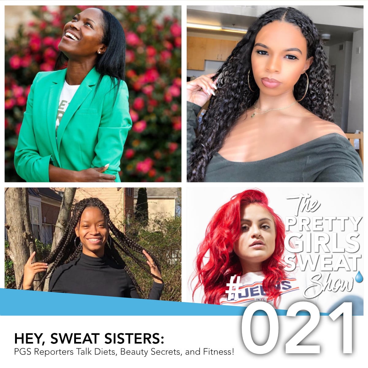 PGS Reporters Talk Diets, Beauty Secrets, and Fitness! - Pretty Girls Sweat