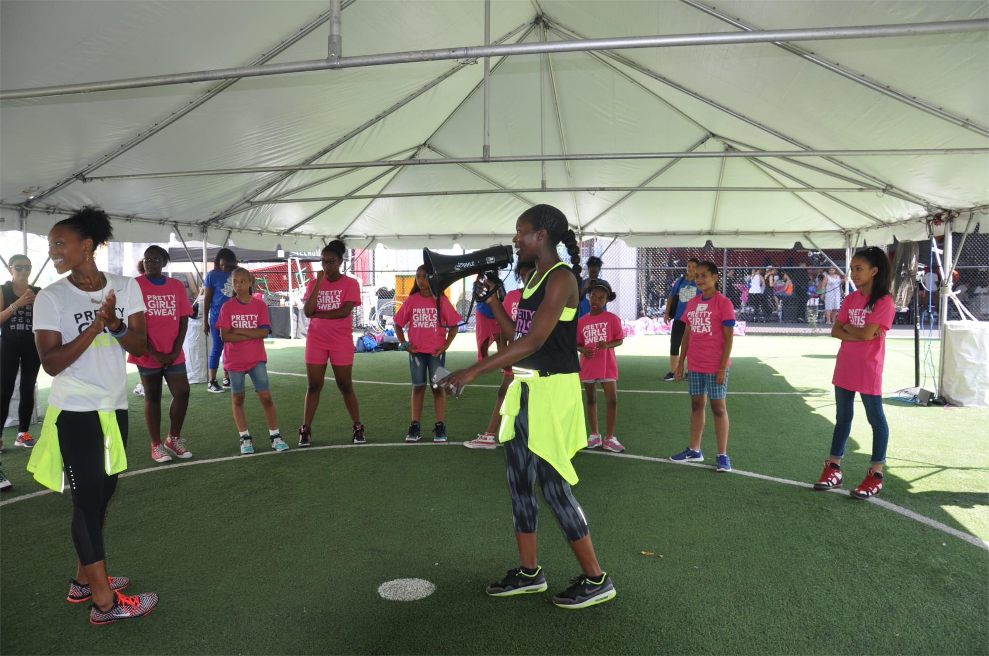 PRETTY GIRLS SWEAT Joins Angela Simmons for 3rd Annual GIRLTALK # ...
