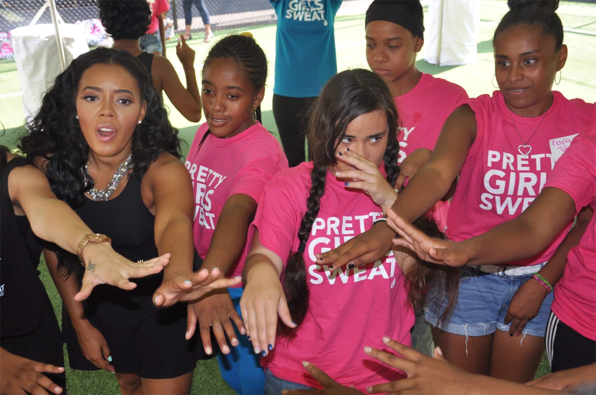 PRETTY GIRLS SWEAT Joins Angela Simmons for 3rd Annual GIRLTALK # ...
