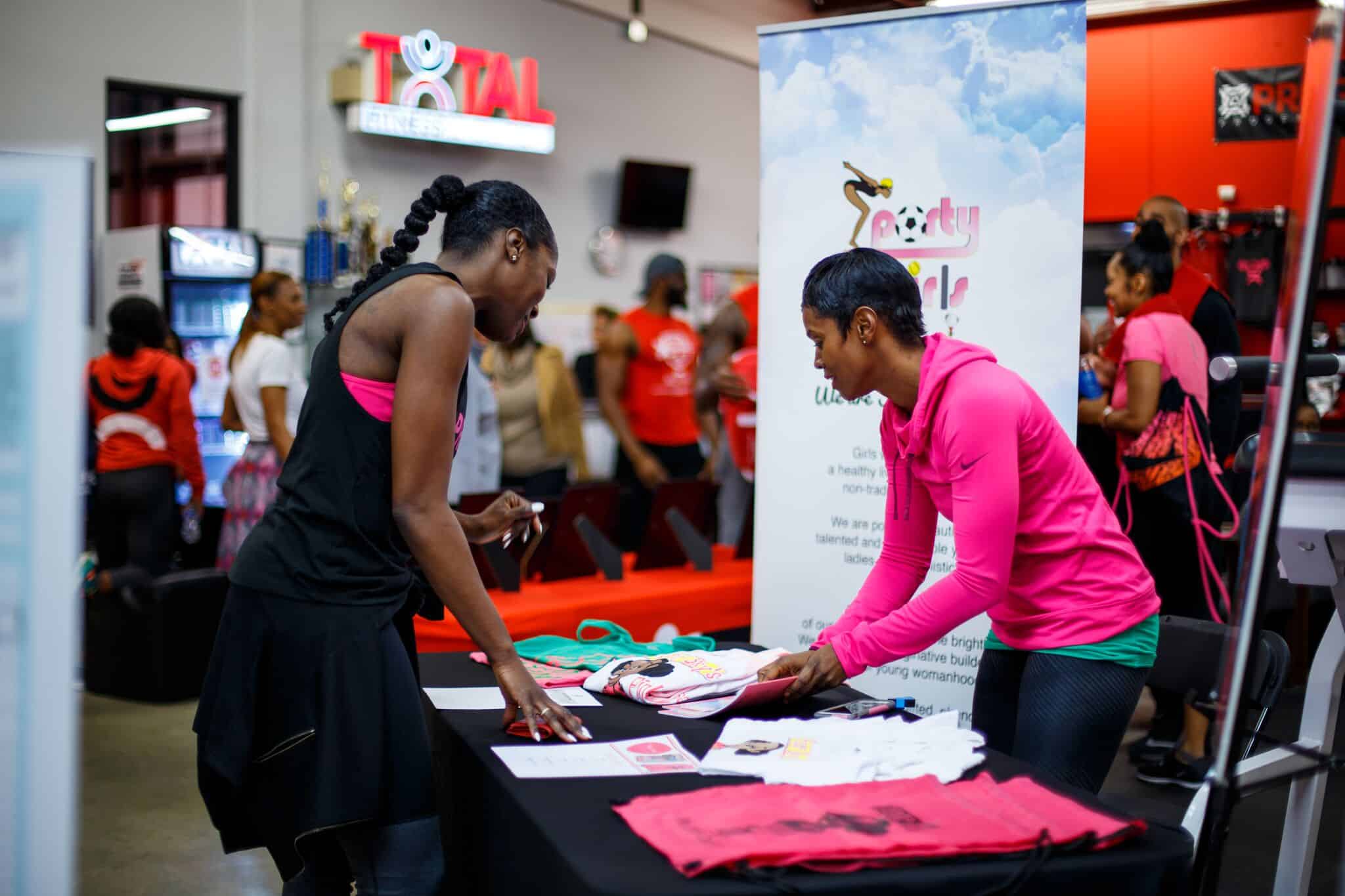 Angela Simmons Proves PRETTY GIRLS SWEAT at Total Fitness Revolution ...